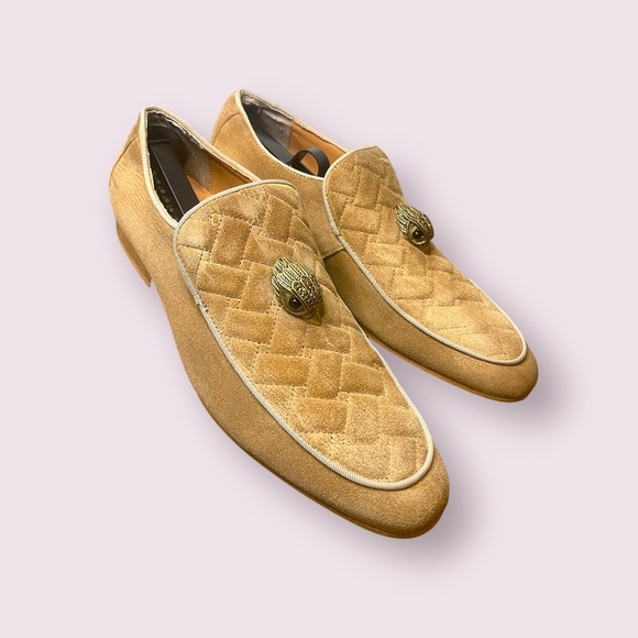 Kurt Geiger | Shoes | Kurt Geiger Mens Hugh Eagle Velvet Loafers | Poshmark